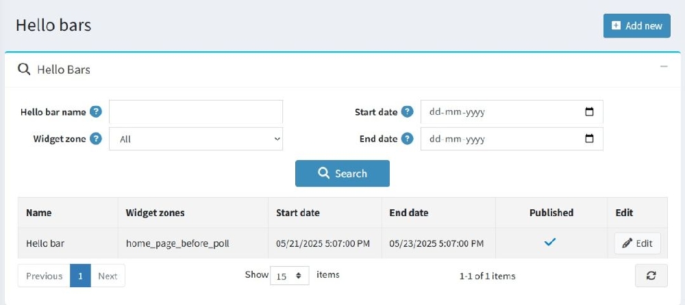 Install & Configure Guide for nopCommerce - Hello Bar