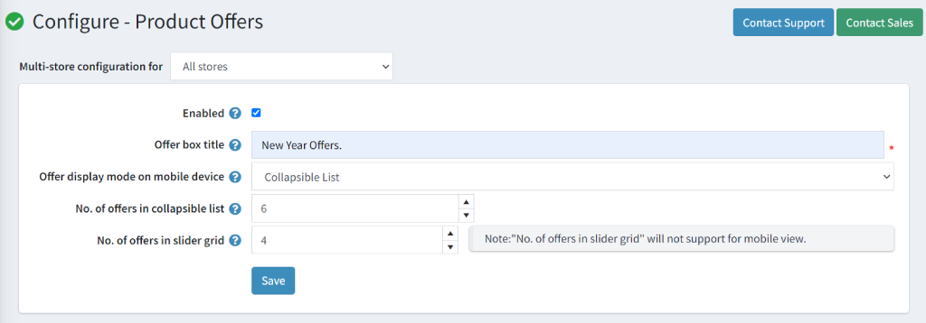 Plugin Guide - Product Offers - Product Offers