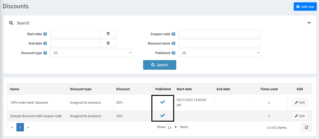 Plugin Guide - Discount Management - Discount Management