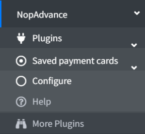 Plugin Guide - Saved Payment Cards - Saved Payment Cards